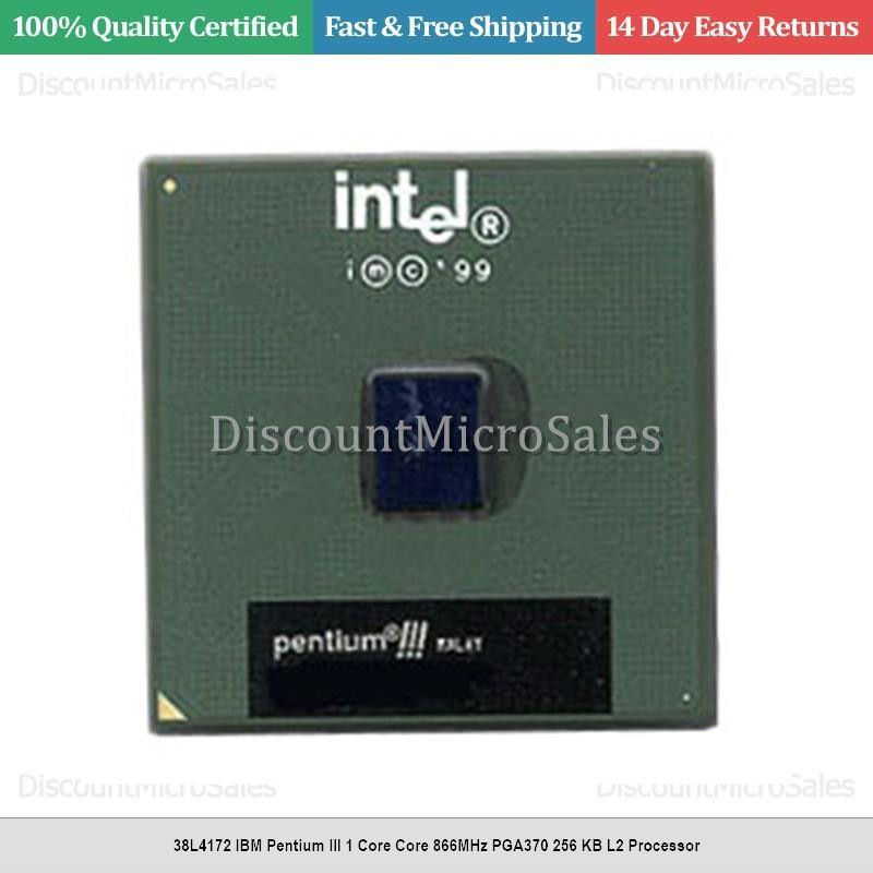 38L4172 IBM Pentium III 1 Core Core 866MHz PGA370 256 KB L2 Processor ...