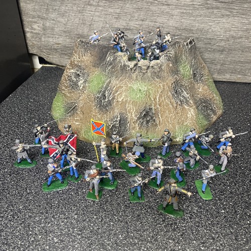 American Civil War Confederate Plastic Soldier Lot Conte, TSSD, Armies ...