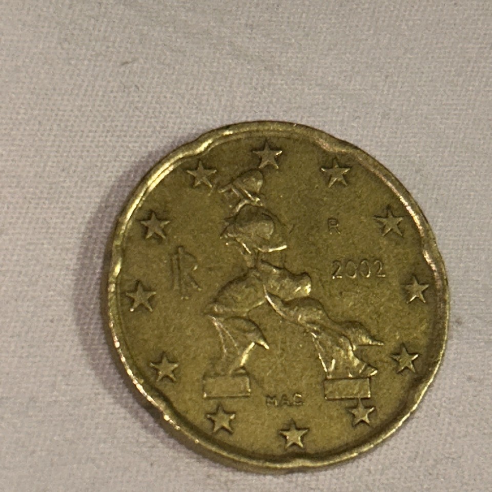20 Cent Euro Coin 2002 Rare | eBay