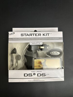 Intec Nintendo DS Starter Kit Car Adapter, Safe Screen, Game Ear Buds ...