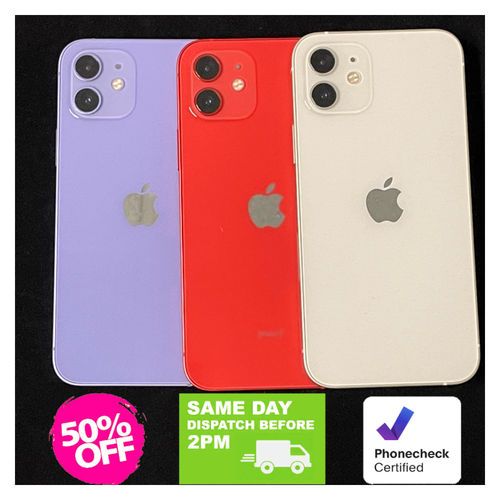 Apple iPhone 12 64GB/128GB - Black, Green, Red - Verizon, AT&T, T ...