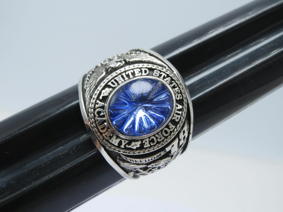 SILVER 925 , RING , 1978 , USAF RING , US Air Force RING , US size 11. ...