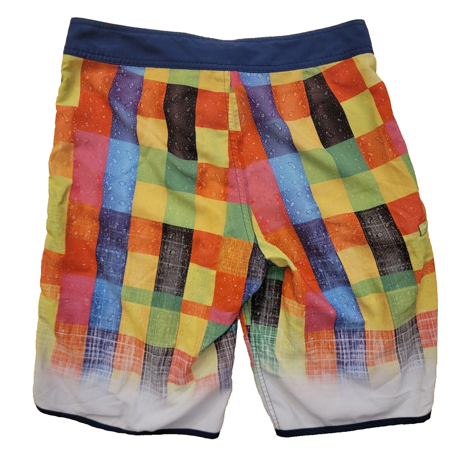 Wailoa Men Board Shorts Sz 32 Swim Trunks Hawaii Spandex Stretch Beach ...