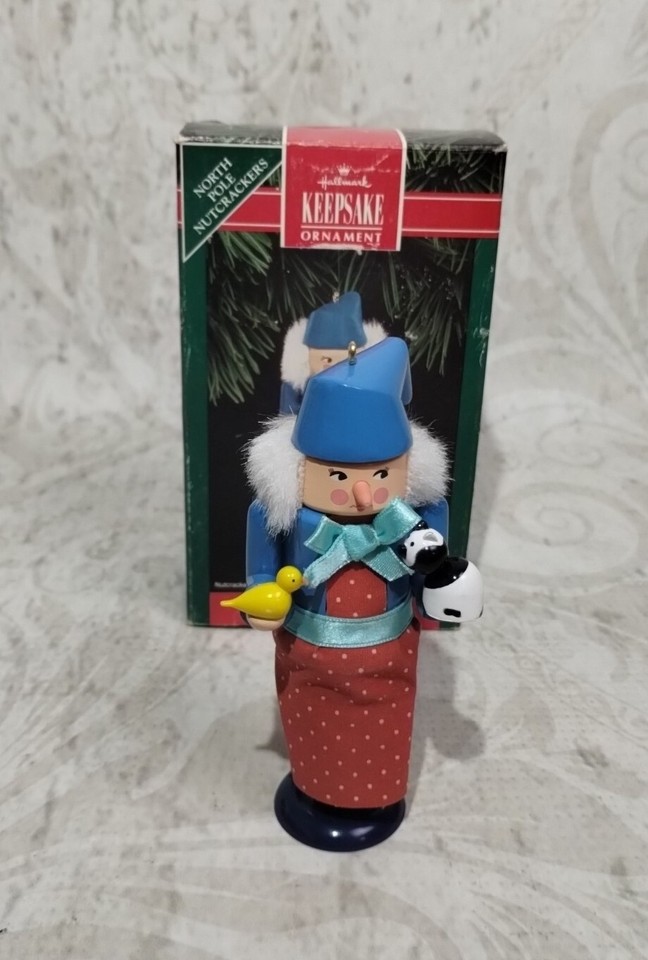 Lot of 3 Hallmark Keepsake 1992 North Pole Nutcracker Ornaments Eric ...