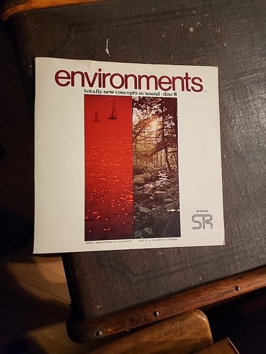 ENVIRONMENTS LP Clean Volume 8 SR Orig ISSUE Gatfld WOOD MASTED SAILBOAT Stream | eBay