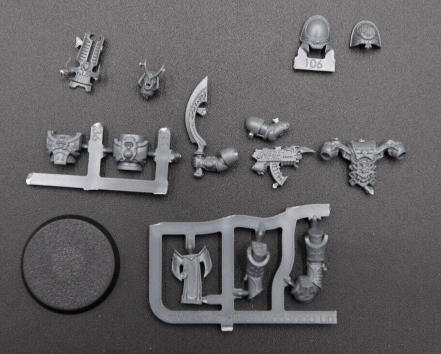 Warhammer 40k Thousand Sons Aspiring Sorcerer w/Scimitar NEW ON SPRUE ...