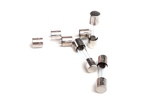 SET OF 5 T2AL250V T2AL Lf 250V P SLOW BLOW LITTELFUSE FUSES 5mm x 20mm ...