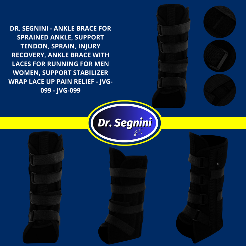 Ankle Brace Compression Support Stabilizer Wrap Lace Up Pain Relief ...