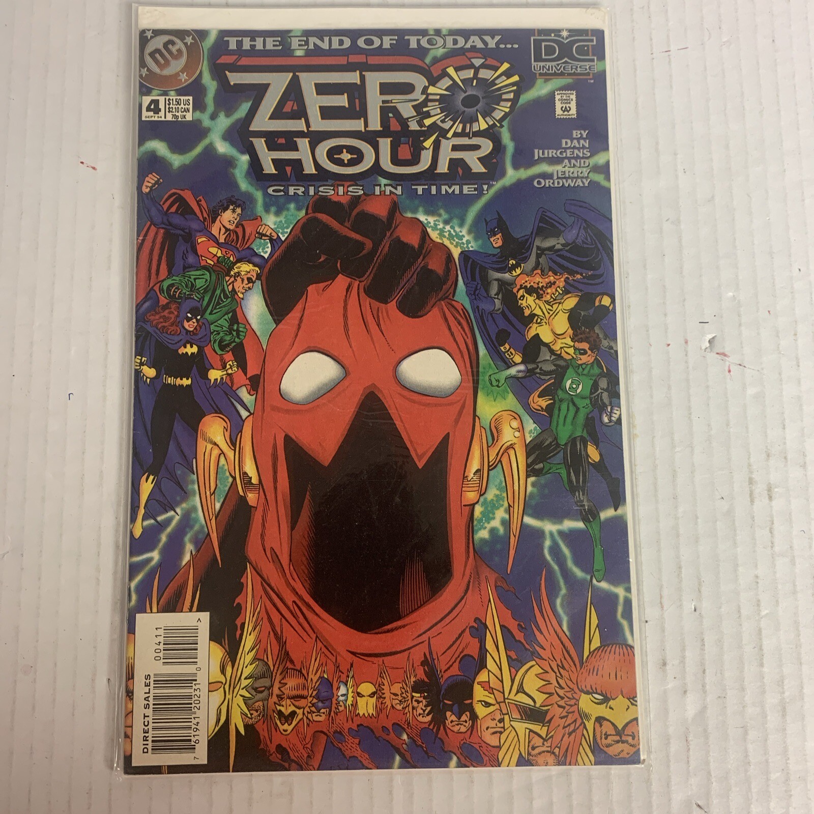 Zero Hour: Crisis in Time #4 (DC Comics, September 1994) for sale ...