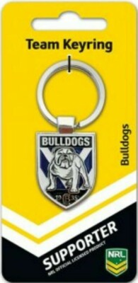 NRL Canterbury Bulldogs Key Ring - Collectable - NRL Bulldogs 3D Key ...
