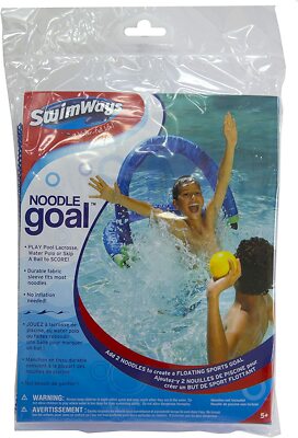 SwimWays Noodle Goal- Add 2 Noodles (Not Included) for Floating Sports ...