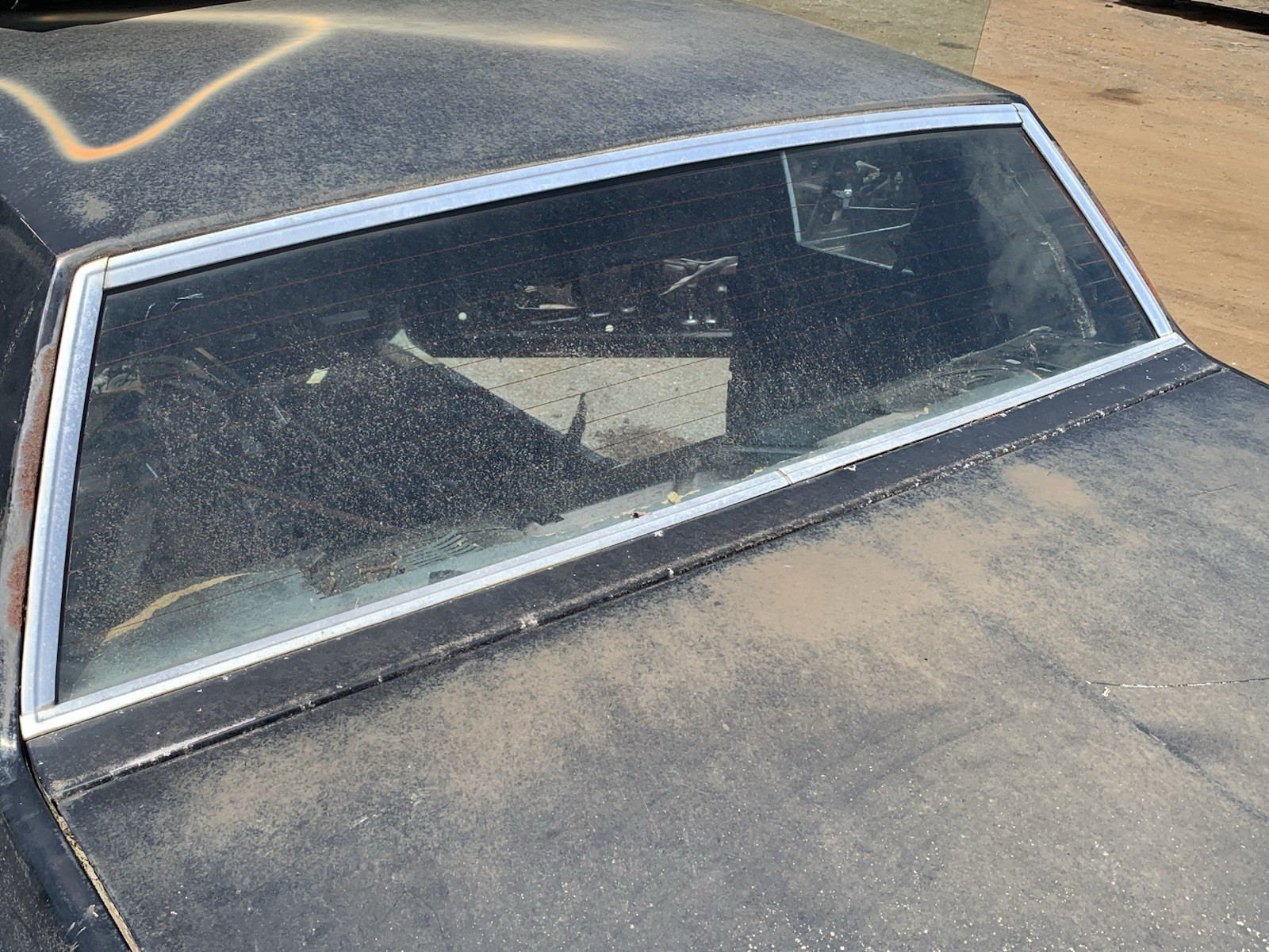 1981-1988 Monte Carlo cutlass Regal grand prix Rear Window Trim Molding ...