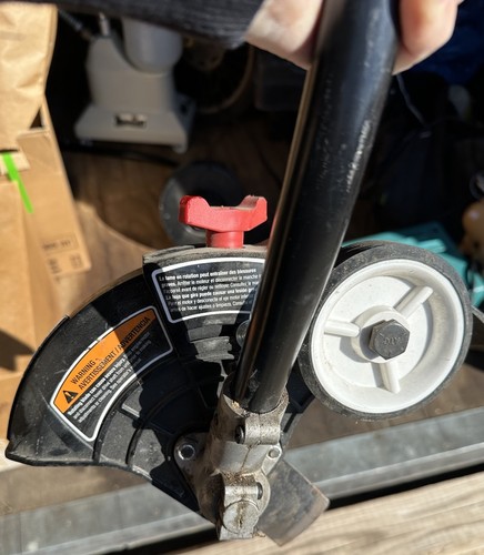 TrimmerPlus LE720 Univ. Lawn Edger Attachment Gas Trimmer Troybilt ...