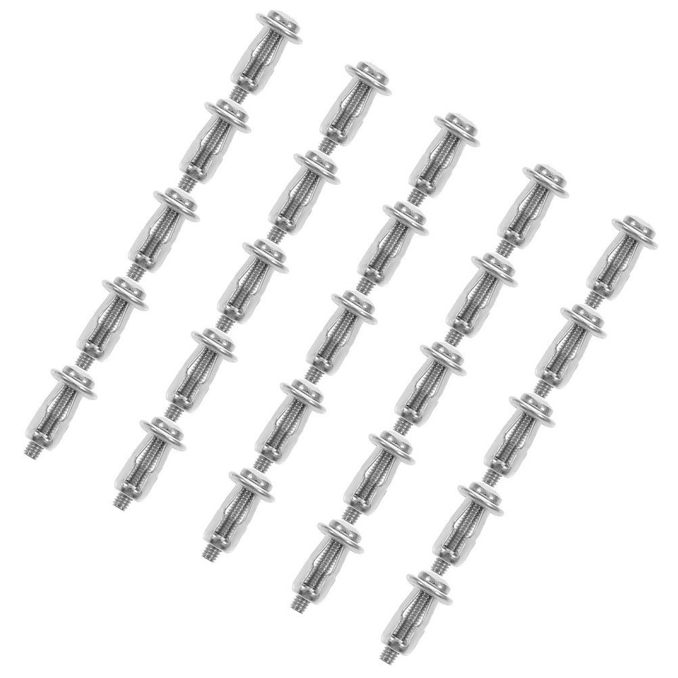 25 Pcs Expansion Screw Machine Anchor Wall Anchors for Furniture | eBay ...