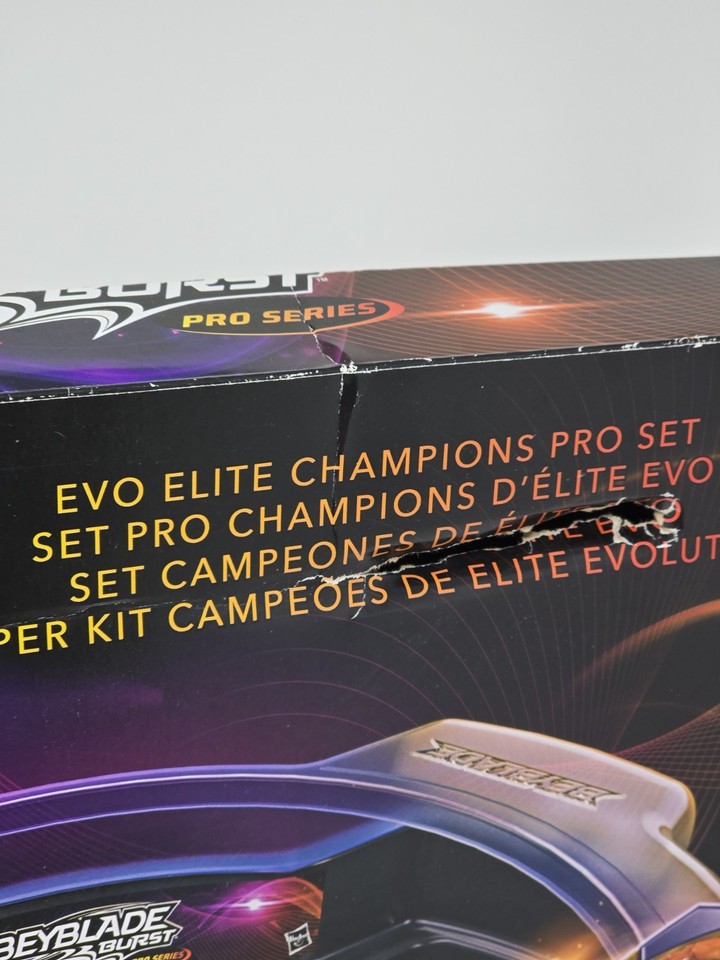 Beyblade Burst Pro Series EVO Elite Champions Pro Set New Opened Box ...