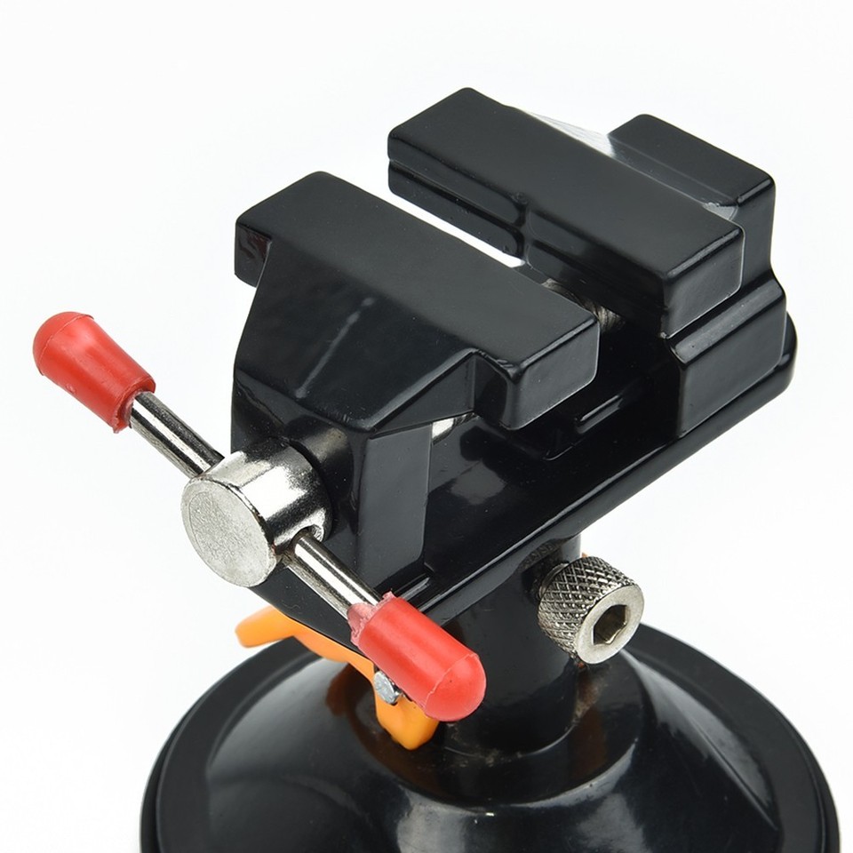 360 Degree Rotation DIY Projects 0-30mm Clamping Range Forged Jaws ...