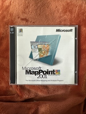 Microsoft MapPoint Version 2001 Office Mapping & Data Visualization ...