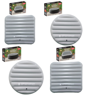 Inflatable Bladder Hot Tub Heat Insulator Lid 4/6 Person Round/Square ...