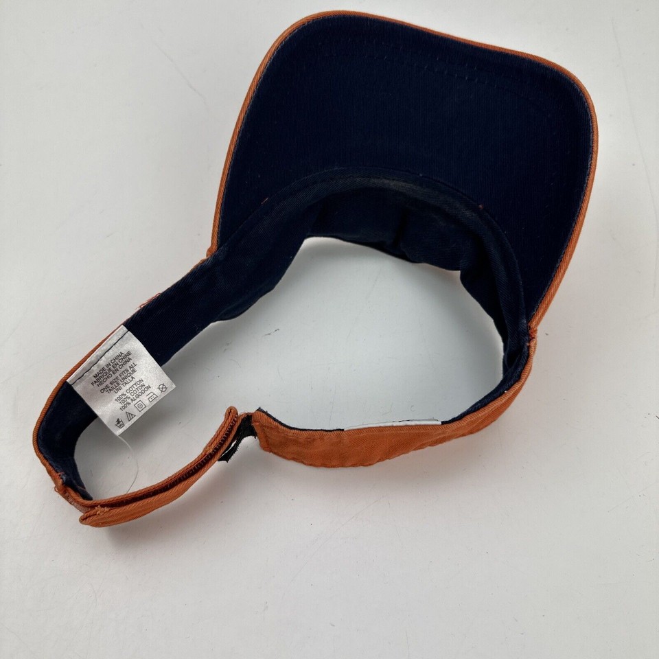 Bass Pro Shops Orange Visor Cap Hat Adjustable | eBay