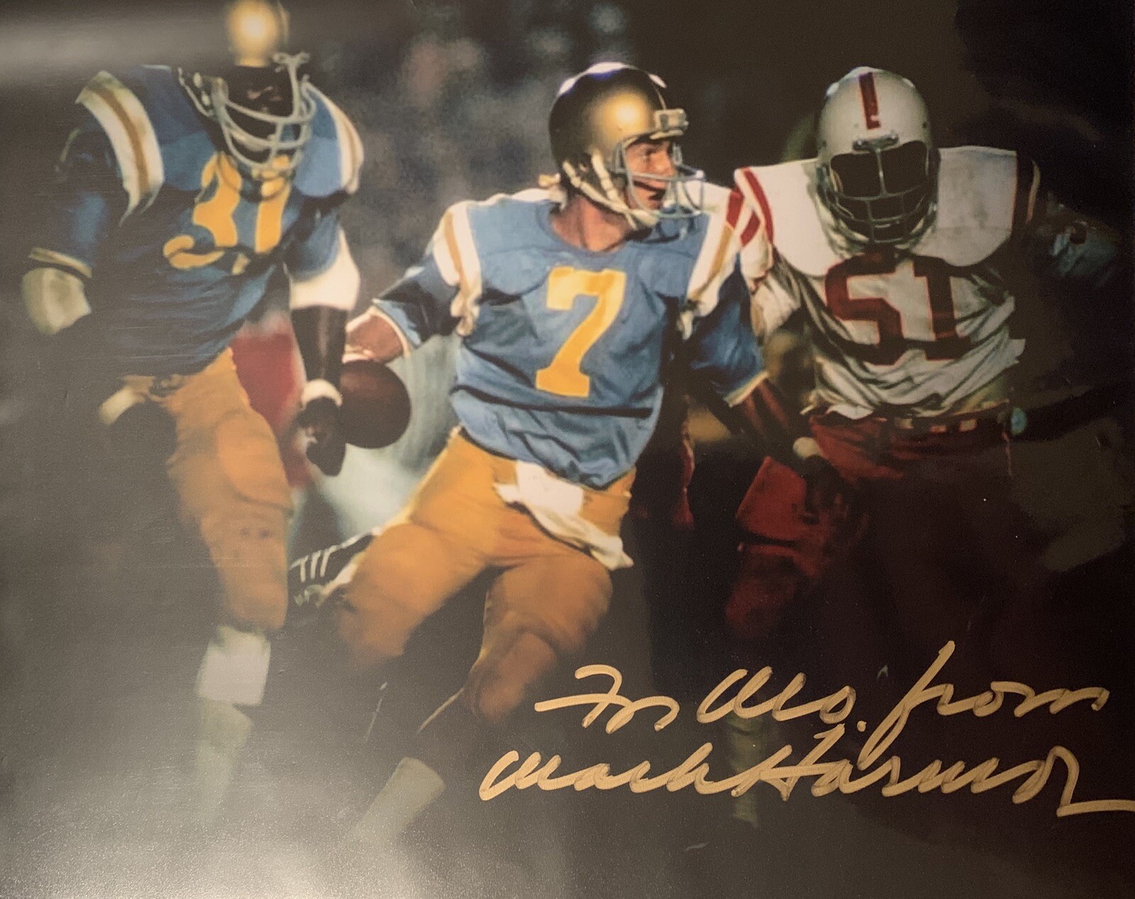 Mark Harmon Signed 8x10 Photo Pic Auto UCLA | eBay