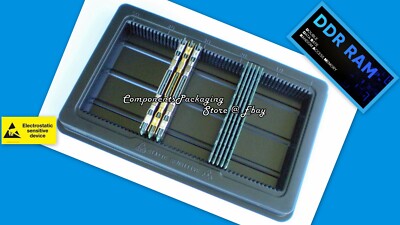 5 - Desktop PC Memory Holder-Box for DDR DIMM Modules - Anti Static ...