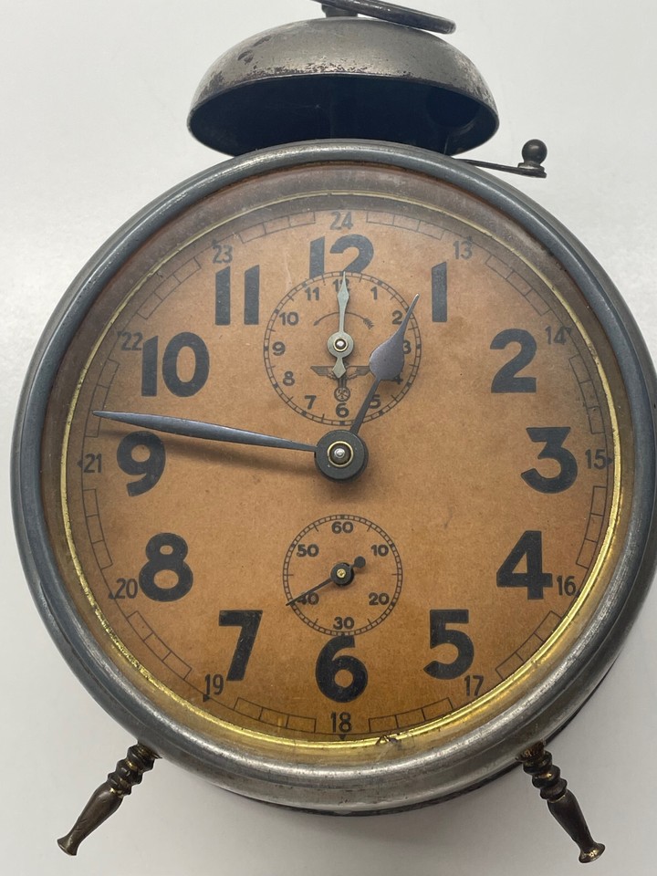 Antique/Vintage Alarm Clock - FMS, Made in Germany | eBay