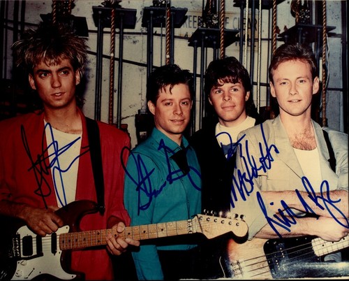 Mr. Mister Signed Photo (4) Steve Farris, Steve George, Pat Mastelotto & Richard | eBay