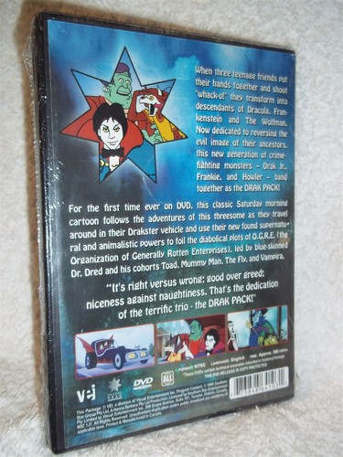 Drak Pack The Complete Series (DVD, 2001) NEW Hanna-Barbera family fun ...