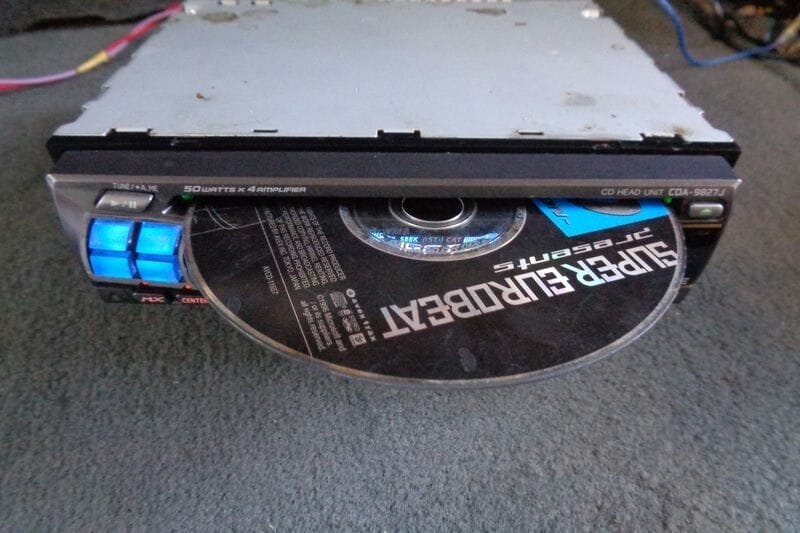Used Alpine CDA-9827 Car Stereo CD Head Unit w/ HARNESS Tested | eBay