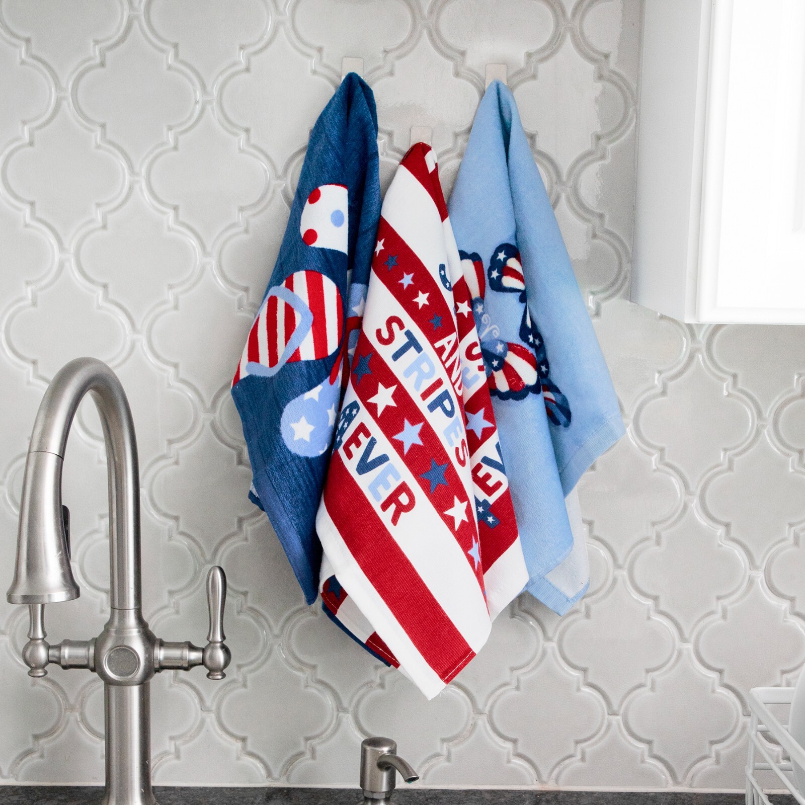 RITZ 3 Pack Americana Fun Kitchen Towel Set | eBay