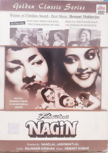 Nagin - Pradeep Kumar, Vyjayantimala - Bollywood Hindi Movie DVD ...