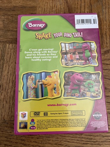 Barney Shake Your Dino Tail DVD 45986312914| eBay