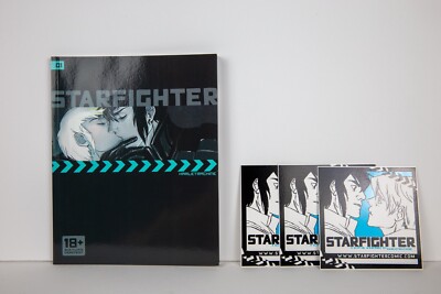 Starfighter Chapter 1 (Yaoi Comic), HamletMachine with Promo Stickers ...