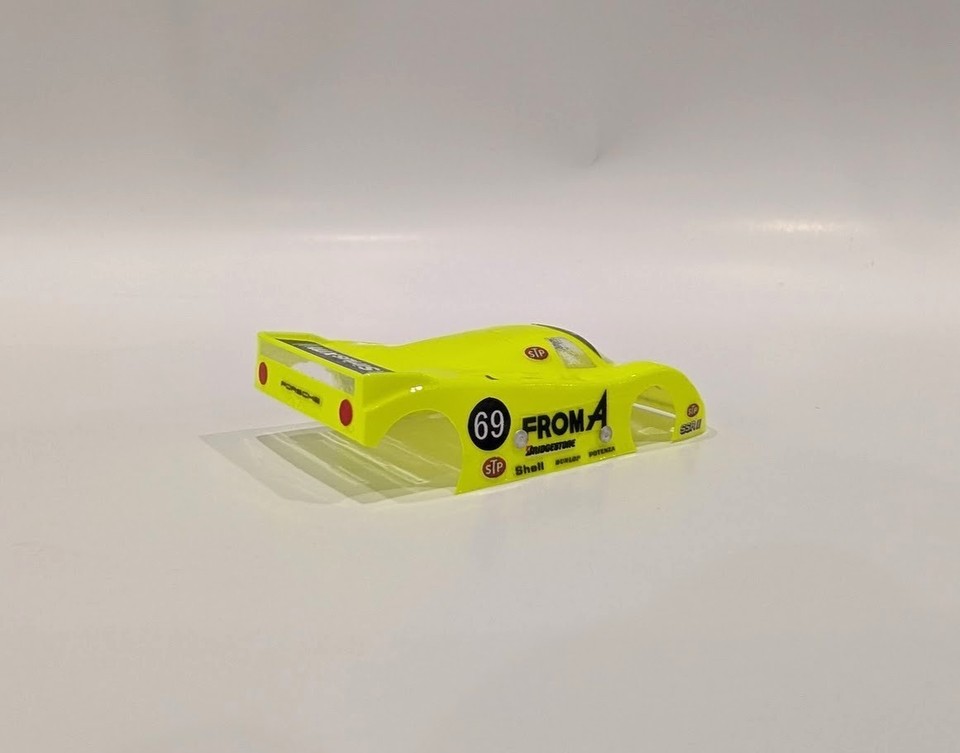 Custom Painted Lexan HO Slot Car Body 1/64 For Viper/BSRT/Wizzard ...