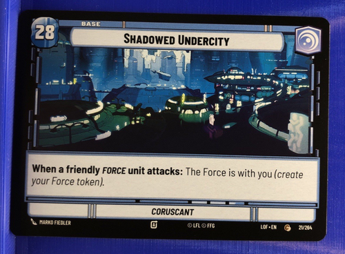 STAR WARS UNLIMITED CARD GAME TCG CARTE T01 21/264 LOF FR MINT | eBay