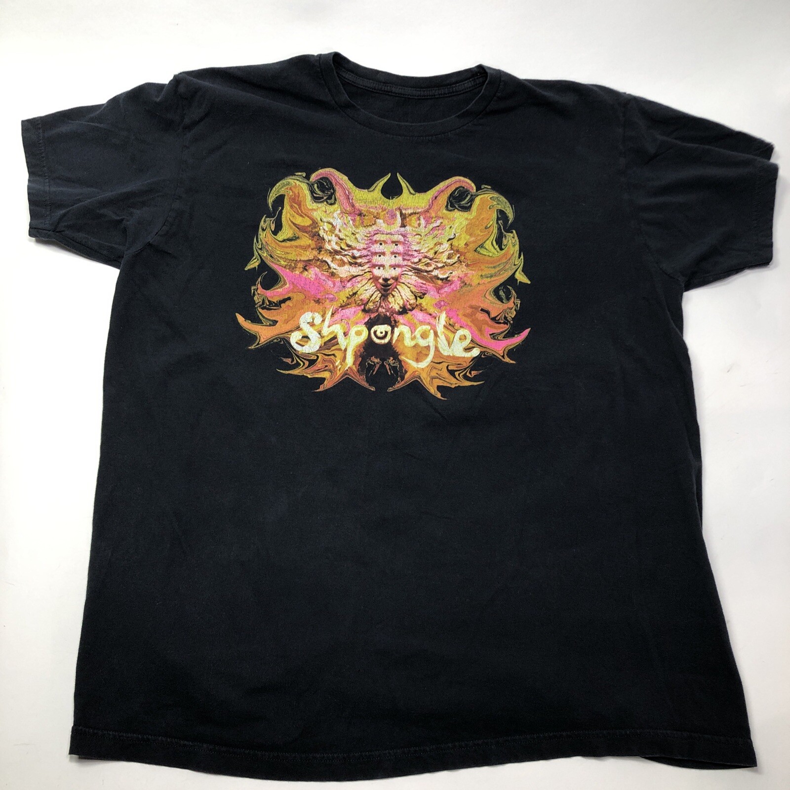 Shpongle Band Logo size XL Black T Shirt Vtg Merch Te… - Gem