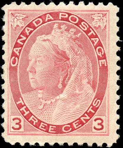 Canada Mint NH F+ 3c Scott #78 1898 Queen Victoria Numeral Issue Stamp ...