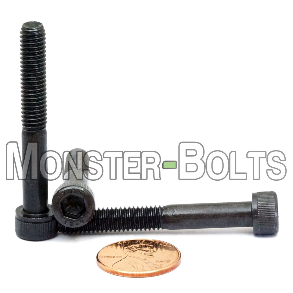 M6 Socket Head Cap Screws, 12.9 Alloy Steel w/ Black Oxide DIN 912 ...