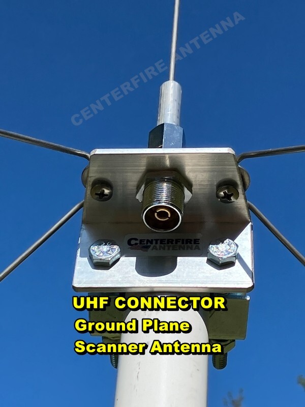 Airband Scanner Radio Antenna, 118-136 MHz. Made in the USA with ...