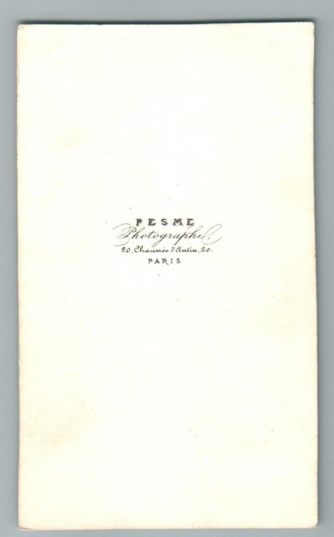 CDV FEMME TENUE DEUIL TISSU CREPE PHOTO PESME WOMAN MOURNING DRESS ...