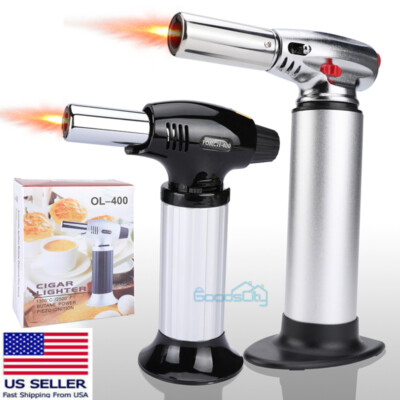 Adjustable Blow Torch Lighter Culinary Torch Chef Professional Cooking ...