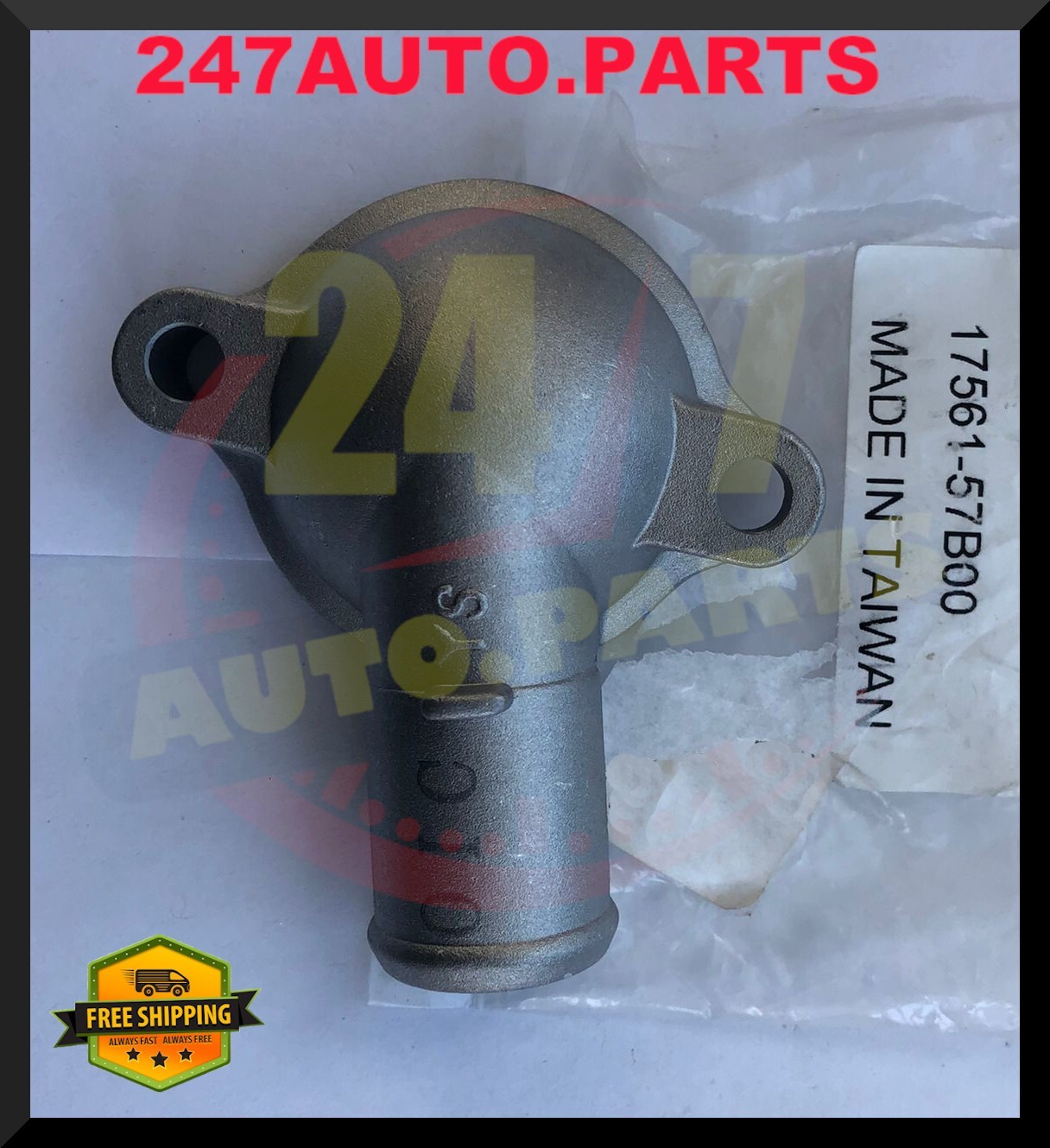 THERMOSTAT HOUSING FOR SUZUKI SIDEKICK JX, JS, JLX 1992-1995, 17561 ...