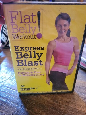 Prevention: Flat Belly Workout Express Belly Blast DVD NEW & SEALED ...