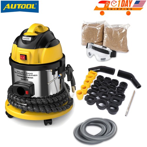 Walnut Sand Blaster Sandblasting Car Engine Carbon Deposit Cleaner ...