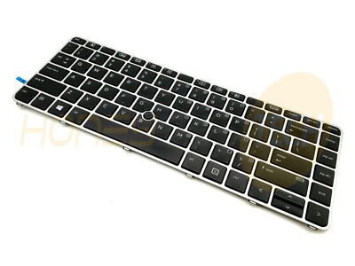 GENUINE HP ELITEBOOK 840 G3 745 G3 BACKLIT KEYBOARD 836308-001 GRADE B ...