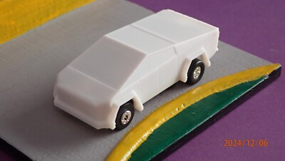 HO Slot Car Body -Tesla Cyber Truck Tjet - Custom 3D Printed | eBay