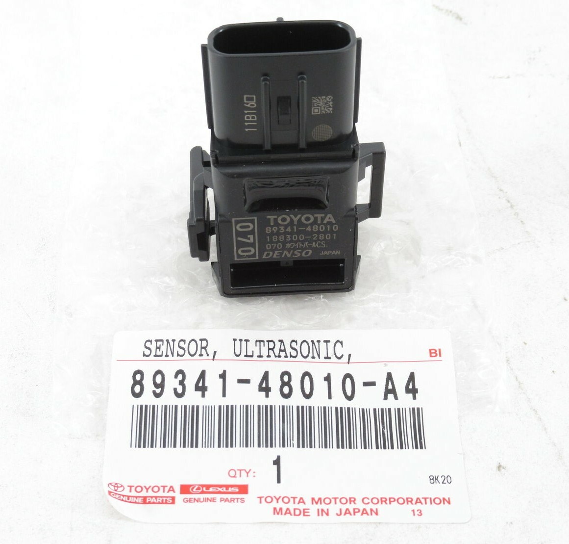 Genuine OEM Toyota 89341-48010-A4 Front Ultrasonic Park Sensor No.1 11 ...