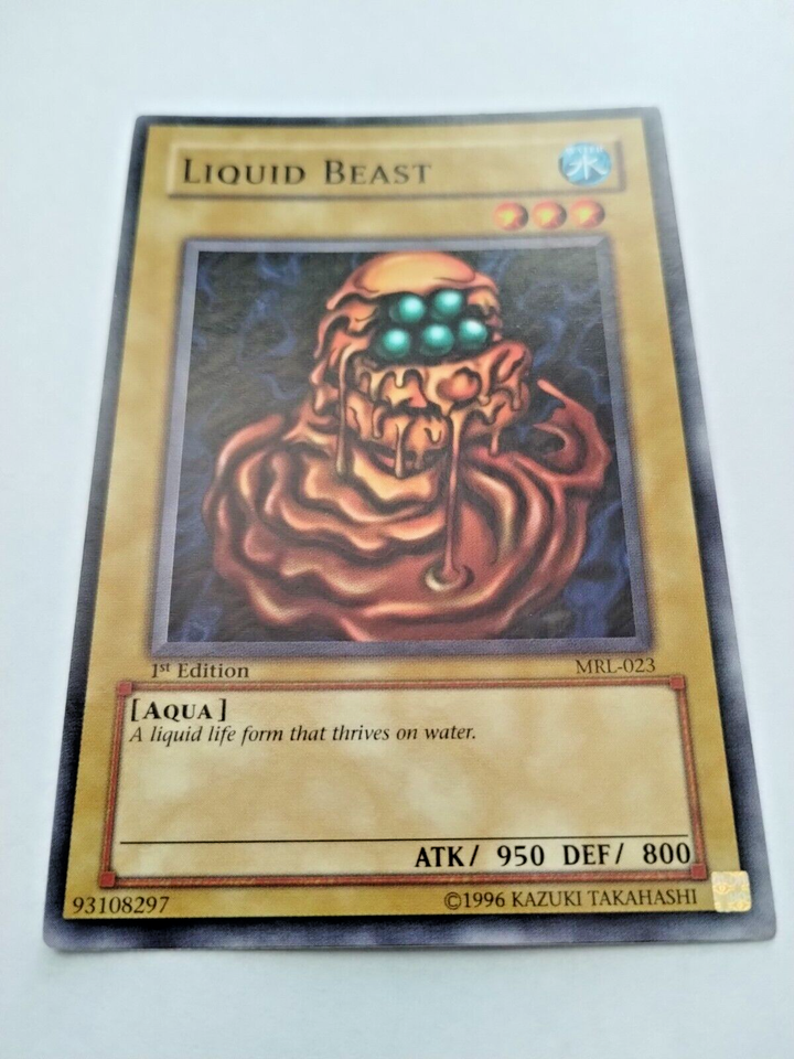 Yu-Gi-Oh! TCG Liquid Beast Magic Ruler MRL-023 1st Edition Common ...