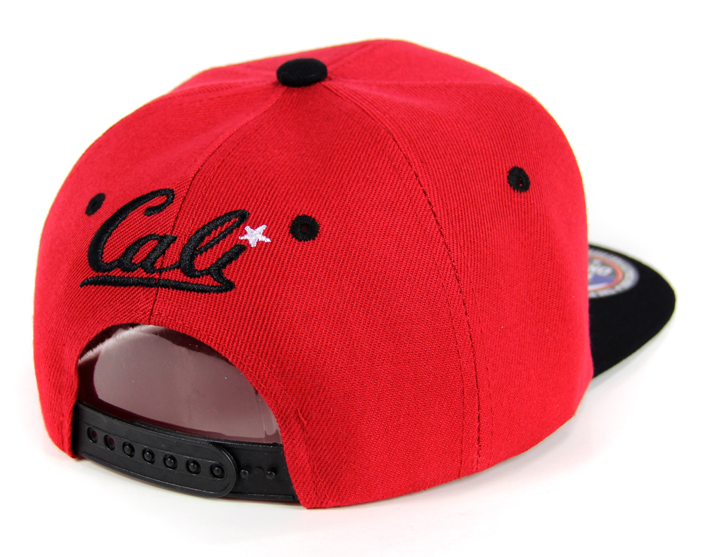 California Republic Hat Cap CALI Classic Bear Snapback Flat Bill ...
