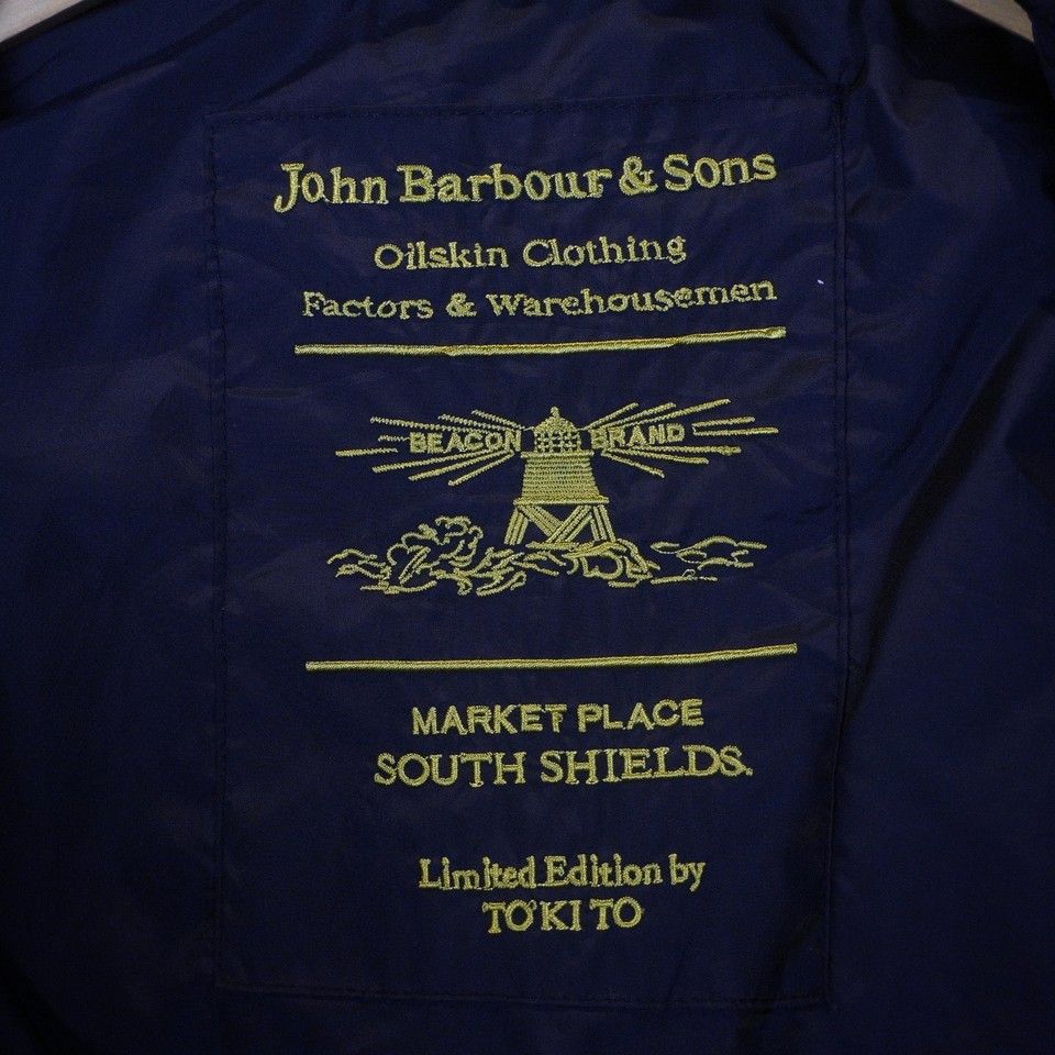 Barbour Limited Edition To Ki To Black Variagated Sporting Quilted ...